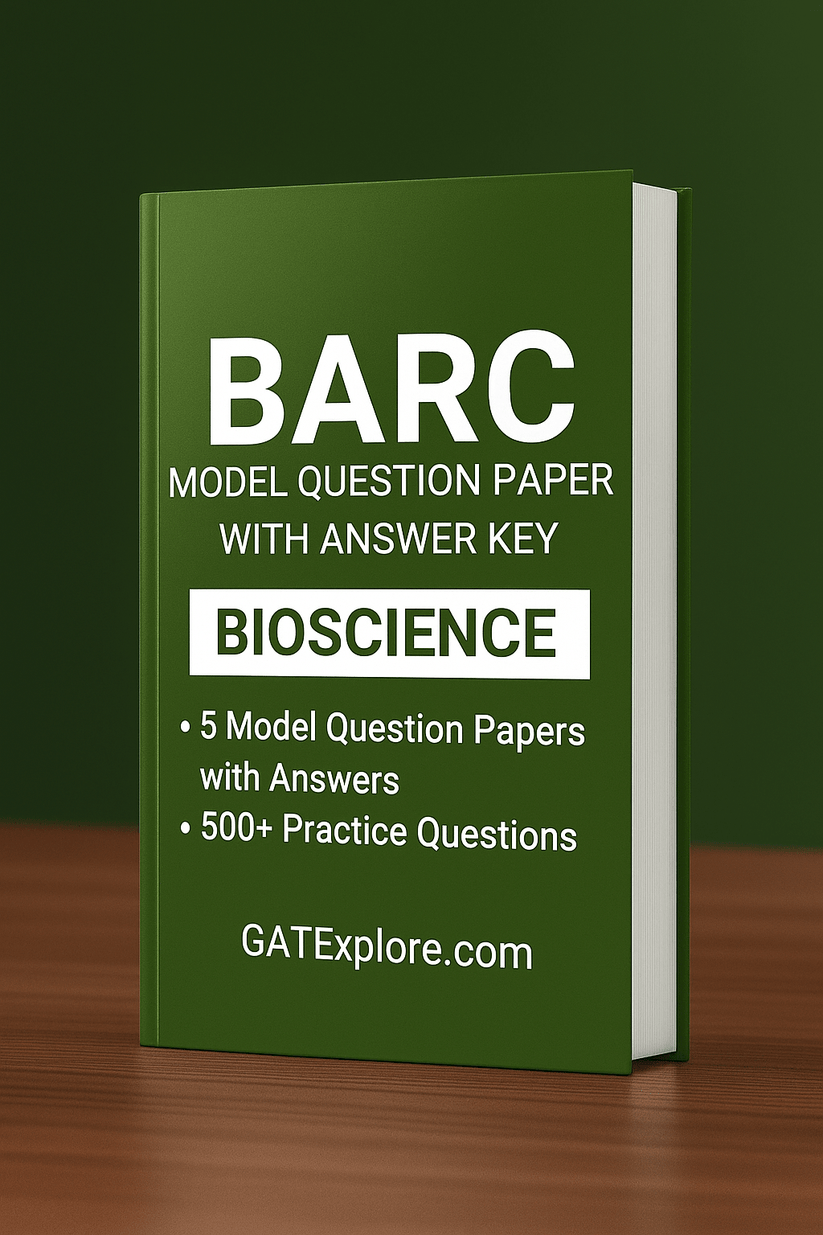 BARC Exam 2026 (OCES/DGFS) BioScience Model Question Papers with Answe ...