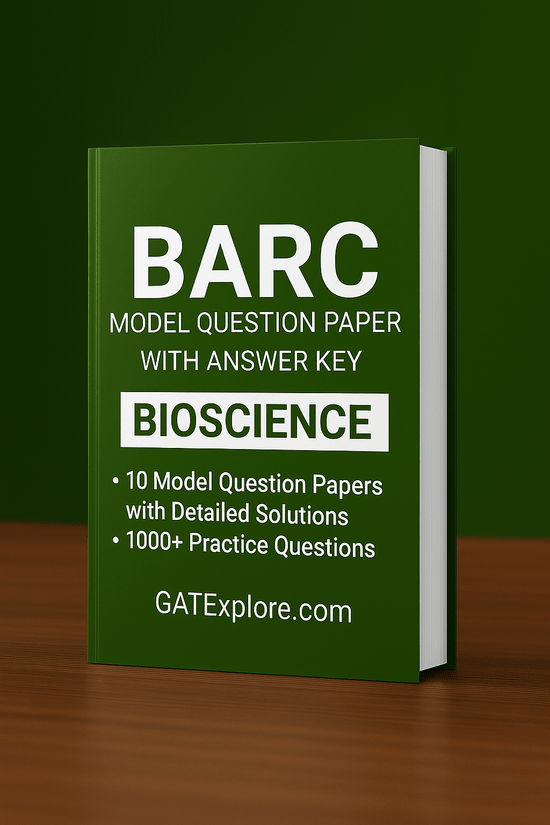 BARC Exam 2027 (OCES/DGFS) BioScience Model Question Papers with Answe ...