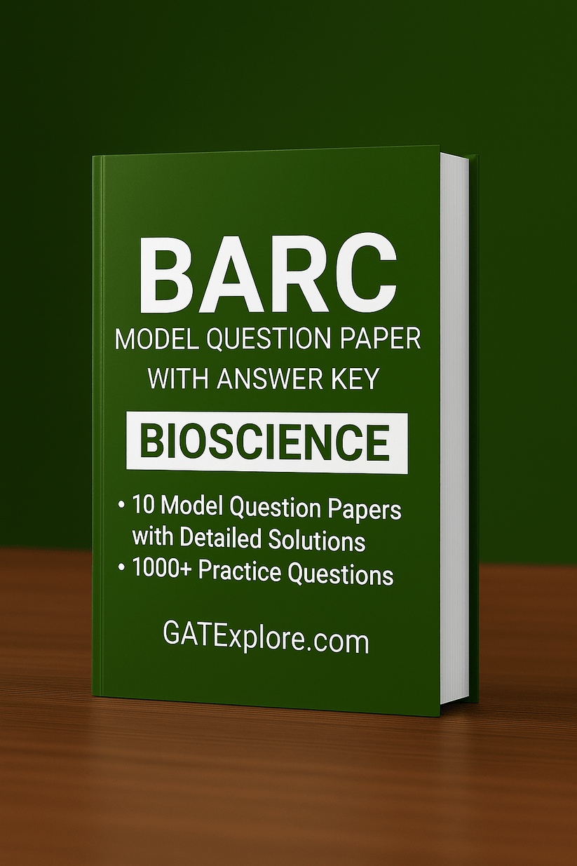 BARC Exam 2027 (OCES/DGFS) BioScience Model Question Papers with Answe ...