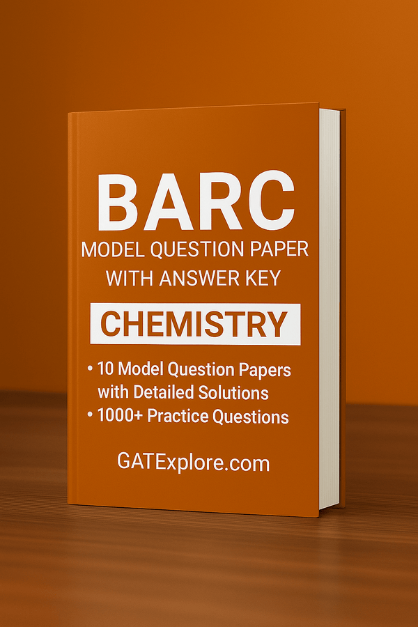 BARC Exam 2026 (OCES/DGFS) CHEMISTRY Model Question Papers with Answer ...