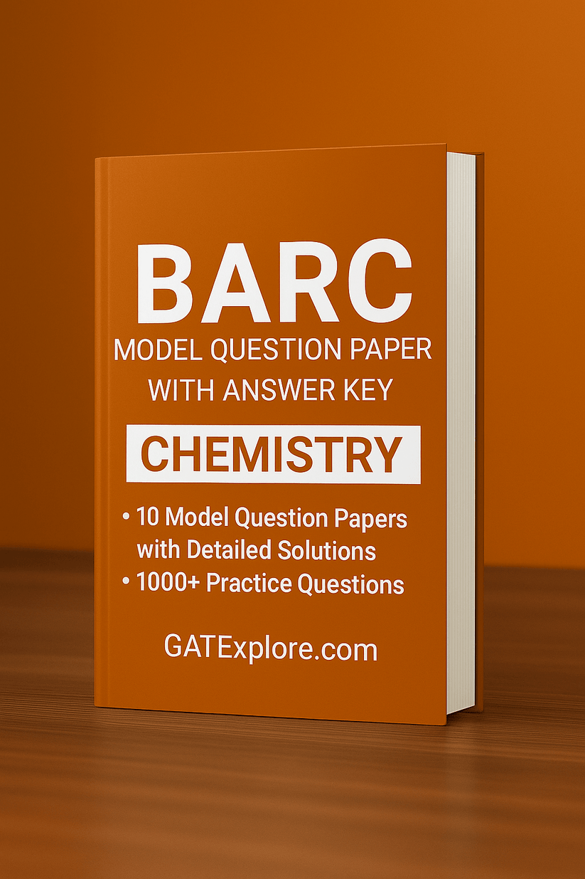 BARC Exam 2026 (OCES/DGFS) CHEMISTRY Model Question Papers with Answer ...