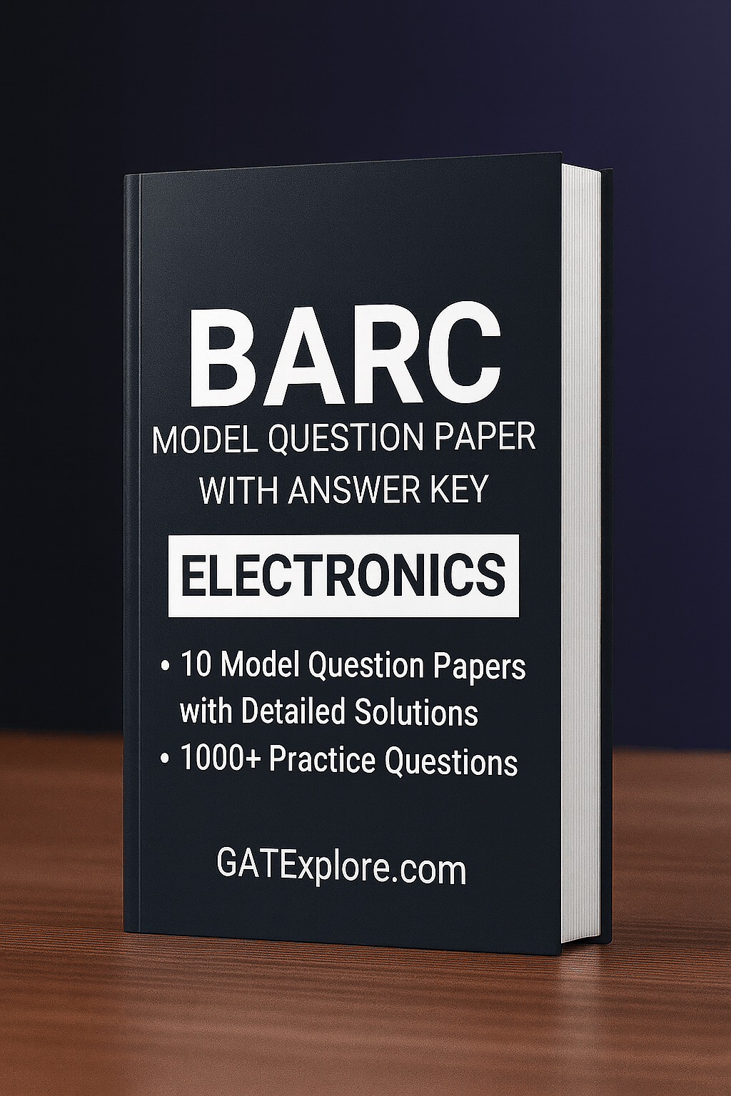 BARC Exam 2027 (OCES/DGFS) Electronics Model Question Papers with Answ ...